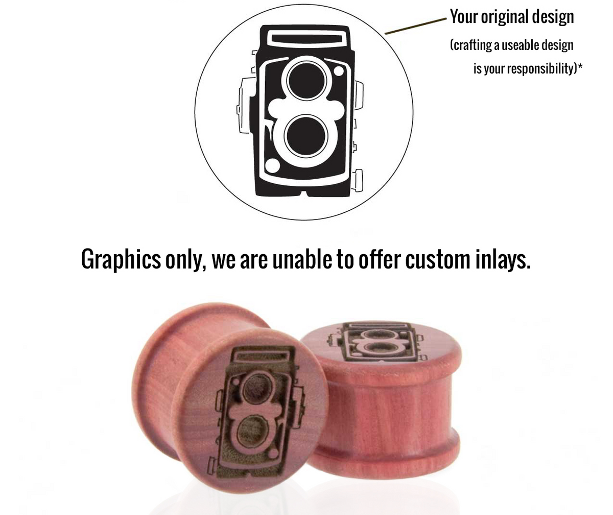 Custom - Wood Plugs & Gauges | Omerica Organic